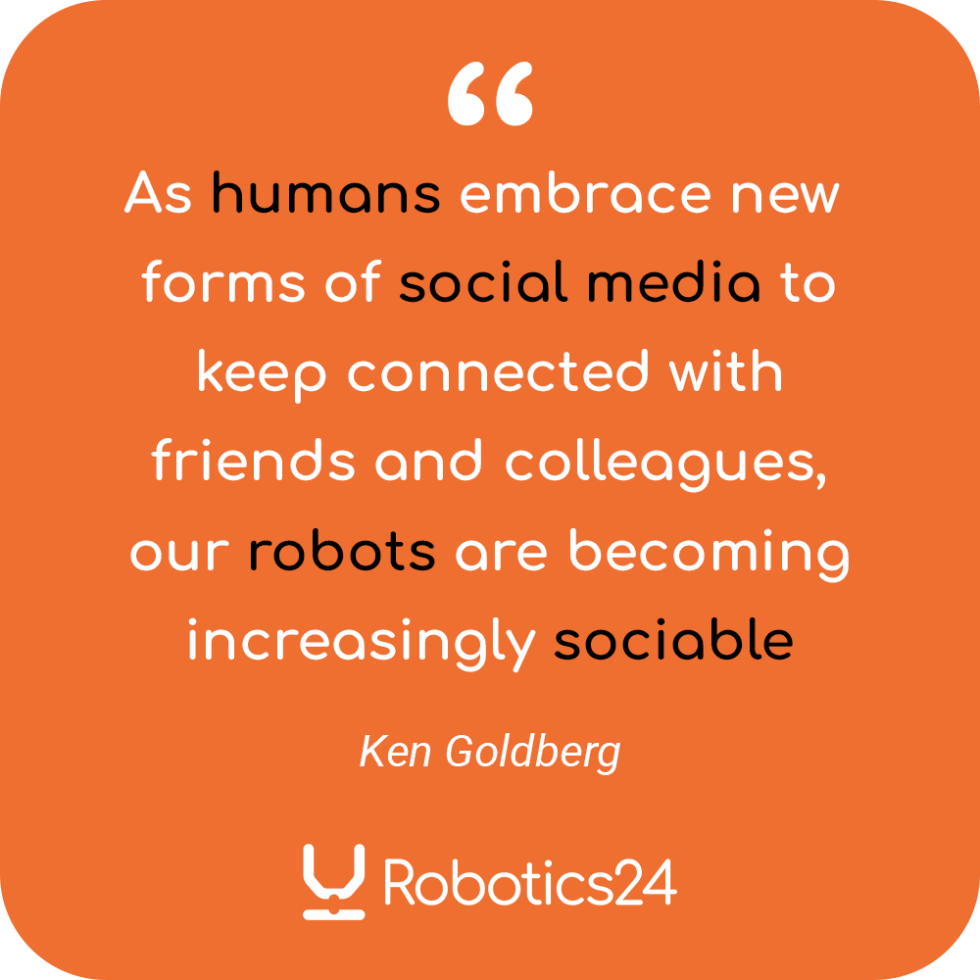 Robot quote from Goldberg - Robotics24 Blog